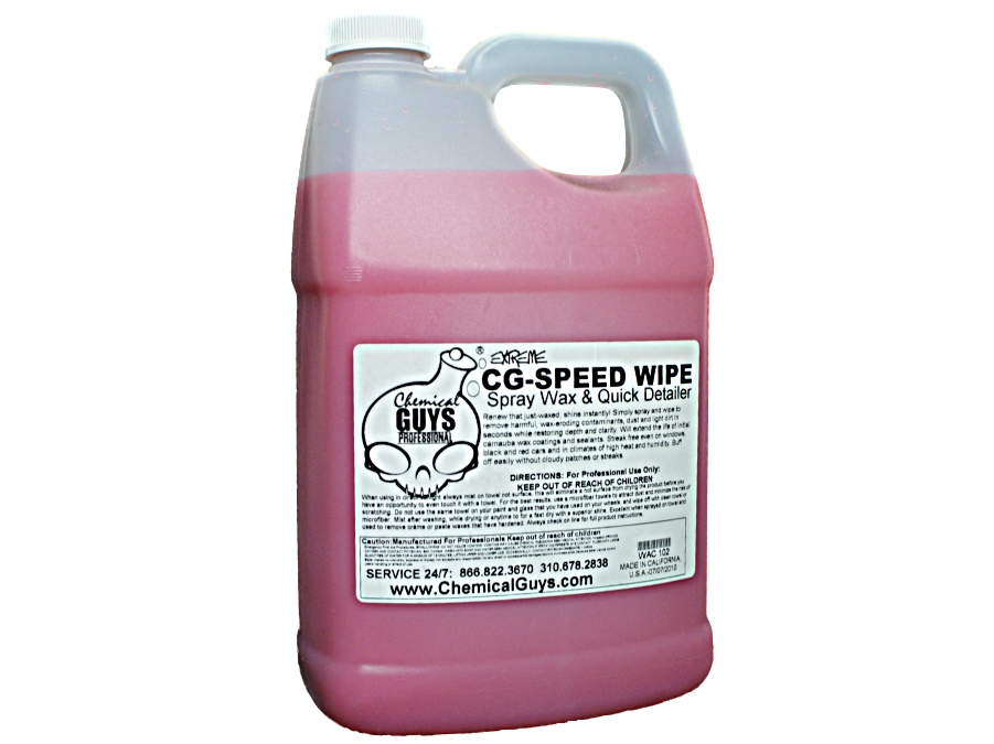 Chemical Guys Speed Wipe Spray & Quick Shine 3,785 L-10000192_gallone